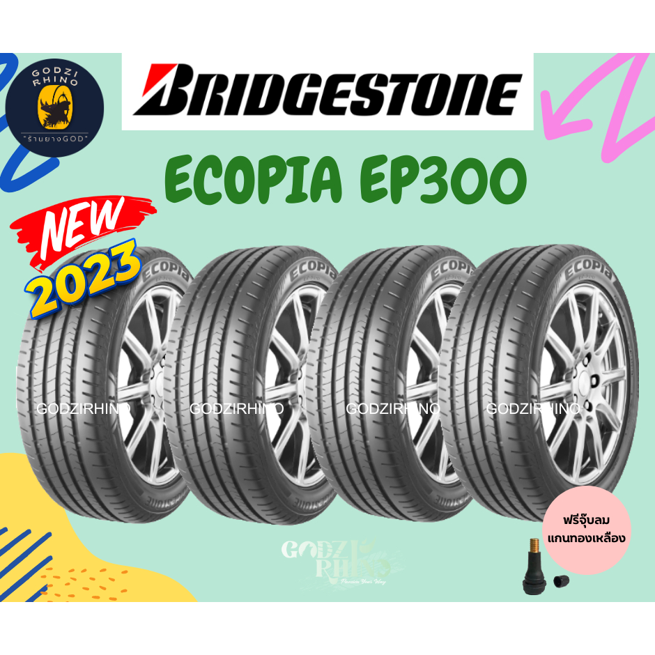 BRIDGESTONE รุ่น ECOPIA EP300 185/60R15 195/60R15 185/55R16 ยางใหม่ปี ...