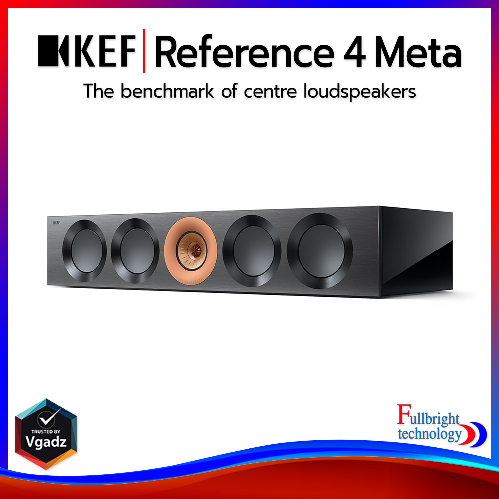 KEF Reference 4 Meta Center Channel Speaker ลำโพงเซ็นเตอร์ 4 ทาง 400 ...