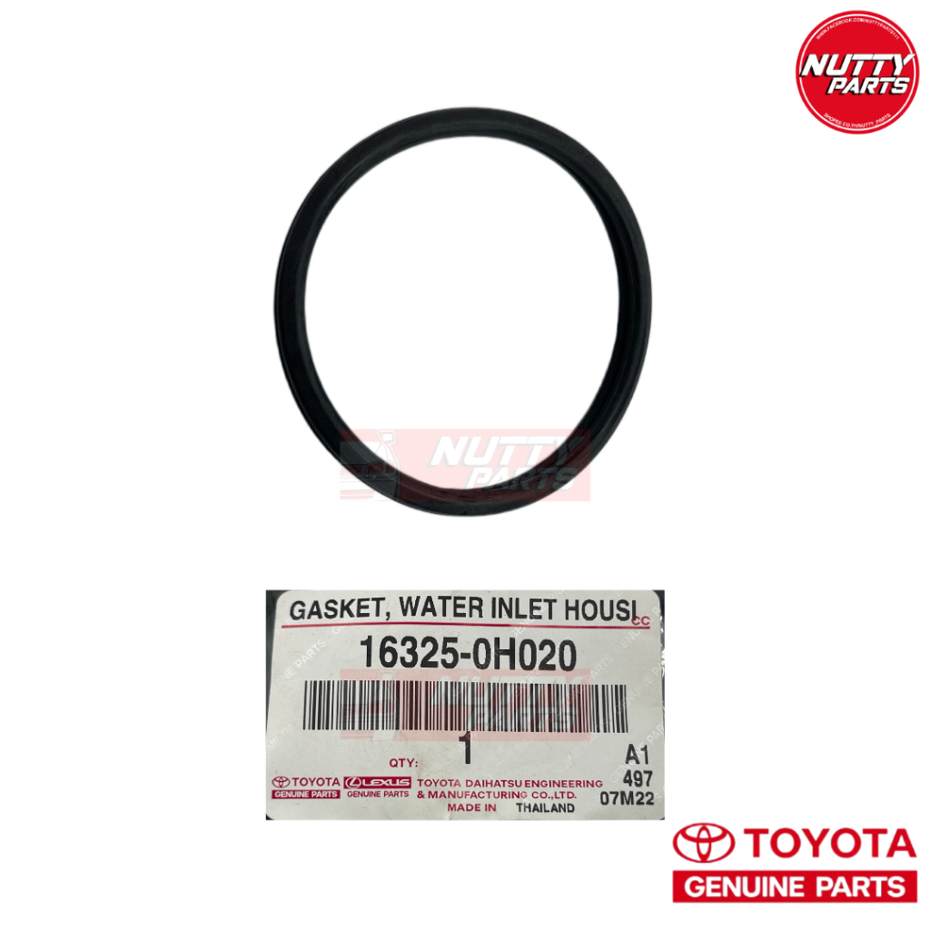 อะไหล่แท้ TOYOTA โอริงวาล์วน้ำ VIOS , YARIS , ALTIS , CAMRY 1NZ , 1ZZ ...
