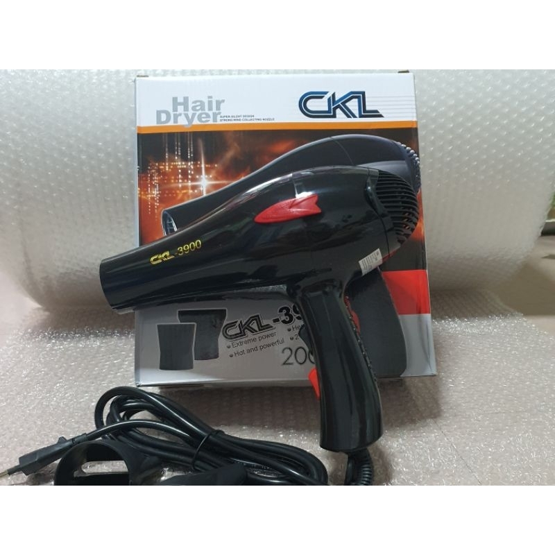 ไดร์เป่าผมยี่ห้อ CKL 2000W ไดร์เป่าผมมีลมร้อนลมเย็น ของยี่ห้อ ckl แท้ 100% | Shopee Thailand