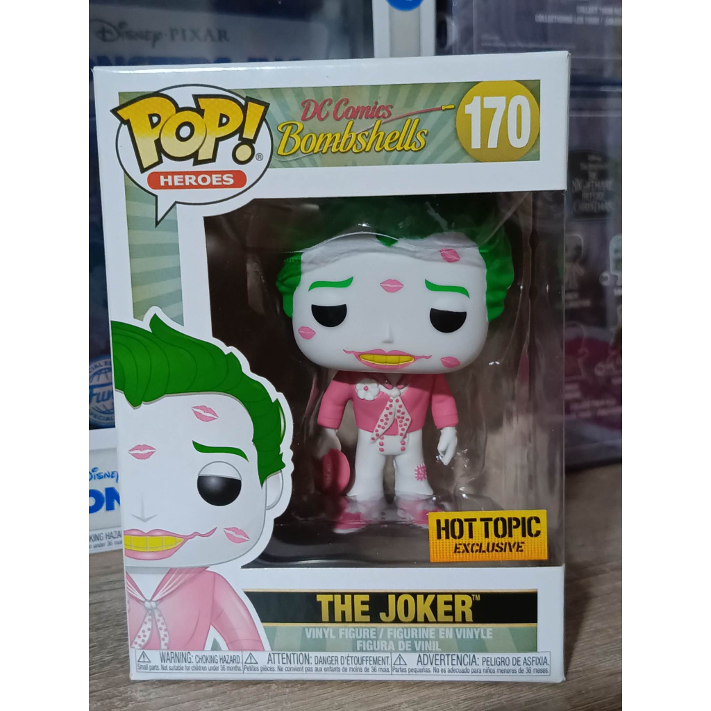 Funko Pop! : DC Comics Bombshells - The Joker (with Kisses) (Pink ...