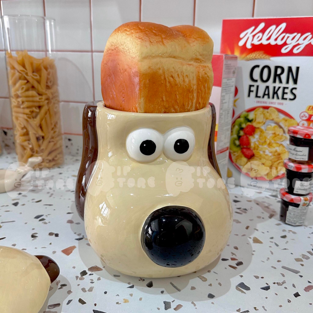 [พร้อมส่งจากไทย] ชุดเซรามิค กรอมิท Wallace&Gromit | Shopee Thailand
