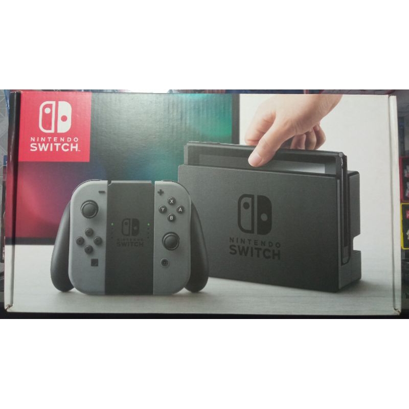 มือสอง Nintendo switch Version 1 กล่องขาว ใช้งานได้ปกติ อุปกรณ์ครบกล่อง ...