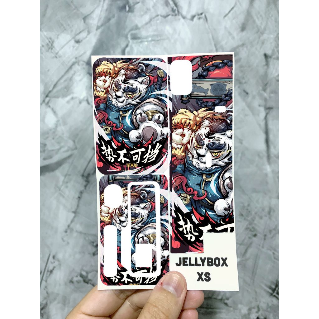 [พร้อมส่ง] สติ๊กเกอร์ Jellybox XS (Sticker wrap for Relx Infy) Sticker ...