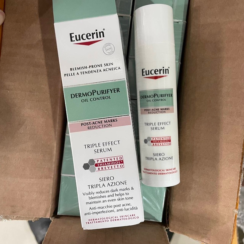 Eucerin Dermopurifyer Oil Control Triple Effect Serum 40 ml. | Shopee ...
