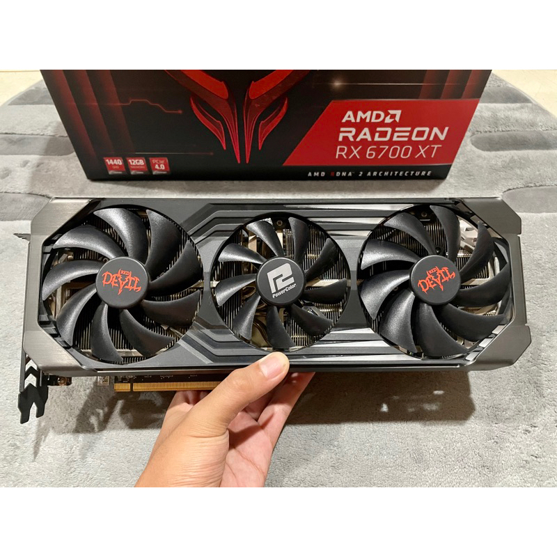 Rx 6700xt 12gb PowerColor (มือ2ปก.ไทย) | Shopee Thailand