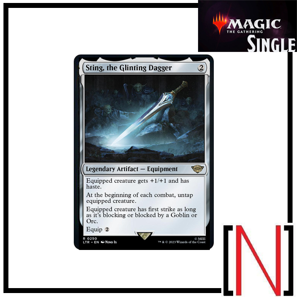 [MTG][Single][LTR] Sting, the Glinting Dagger ระดับ Rare [ภาษาอังกฤษ ...