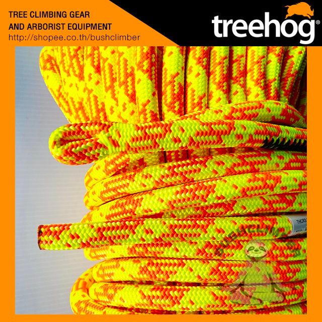 แท้จากบริษัท!! เชือกปีนต้นไม้ 11.8mm มาตรฐาน EN1891A Treehog Treehog One Spliced Eye Climbing ...