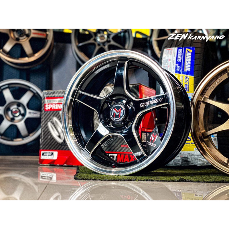 ล้อแม็กซ์ ขอบ15 4รู100 WELD CE28 RE30 SE37 ล้อเบา Flowforming +ยางปี24 ...