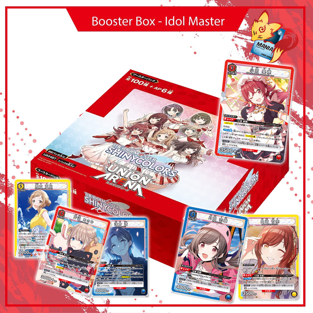 [Union Arena] Booster Box BLEACH Code Geass Yaiba Idol Master My Hero ...
