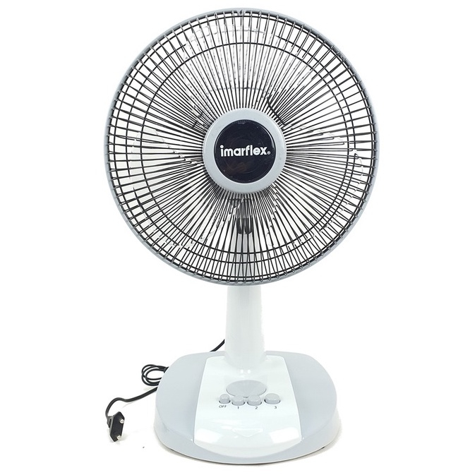 IMARFLEX พัดลมตั้งโต๊ะ 12 นิ้ว 3 ใบพัด มี 5 สีให้เลือก รุ่น IF-962 พัดลม ตั้งโต๊ะ IF-962X ...