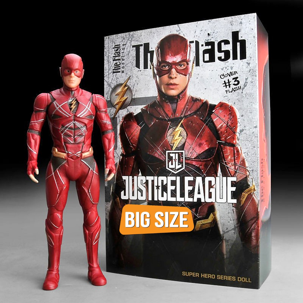 The Flash Action Figure Model Super Size โมเดลเดอะแฟลชซุปเปอร์ฮีโร่ความ ...