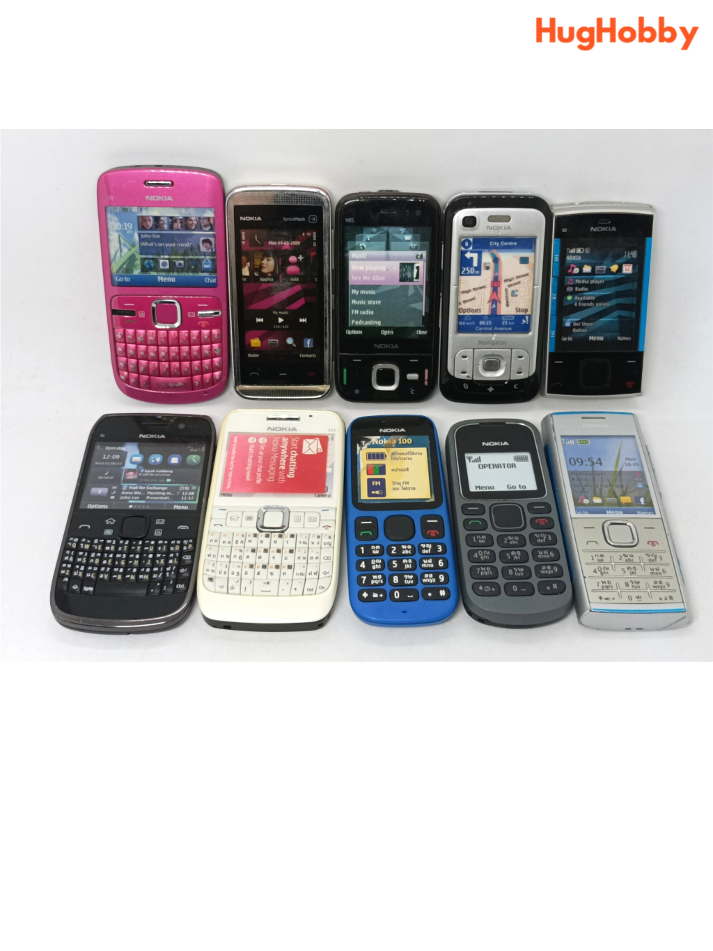 [ขายเหมา 10 เครื่อง] Mock up เครื่องโชว์ โมเดล Nokia รุ่นเก่า ปุ่มกด (2 ...