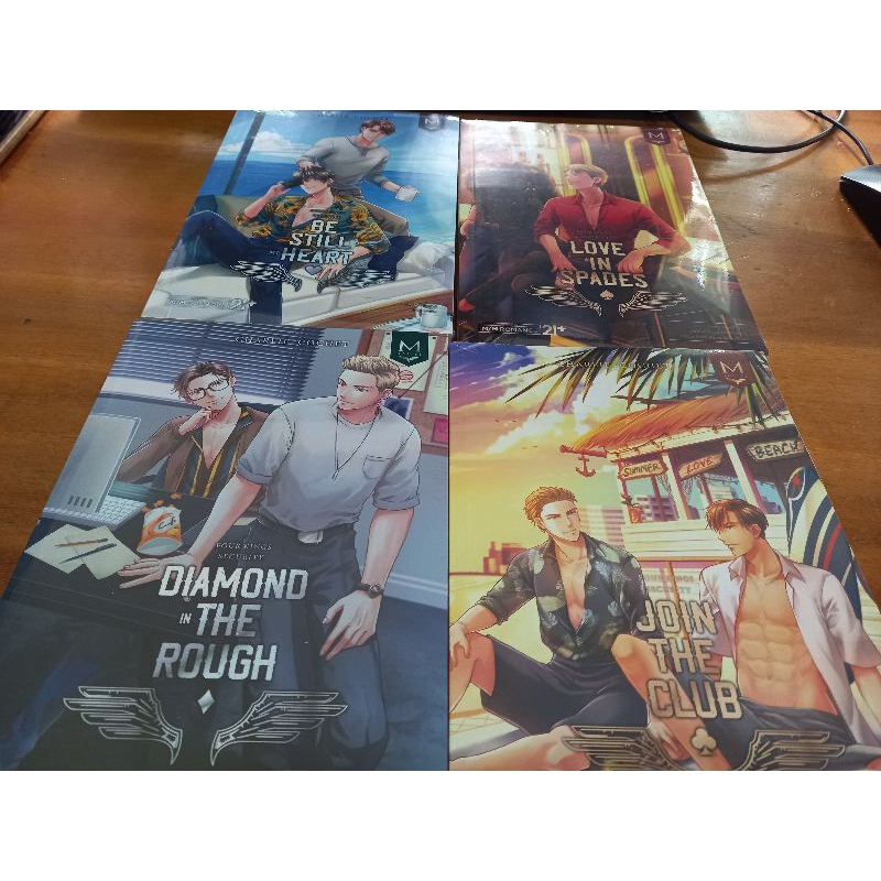 Four kings security เล่ม 1-4 ของใหม่ในซีล ไม่กริบ มีพร้อมส่ง | Shopee ...