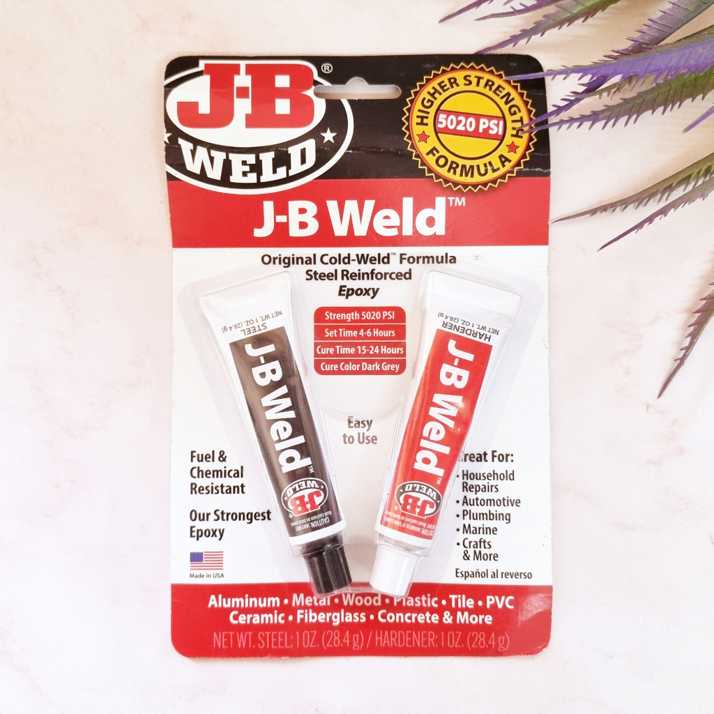 [J-B Weld®] Original Cold-Weld Formula Steel Reinforced Epoxy อีพ็อกซี่ ...