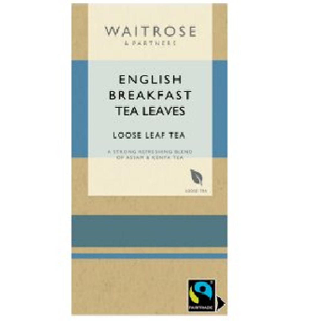 Essential Waitrose English Breakfast Loose Leaf Tea 125g.อาหาร ...