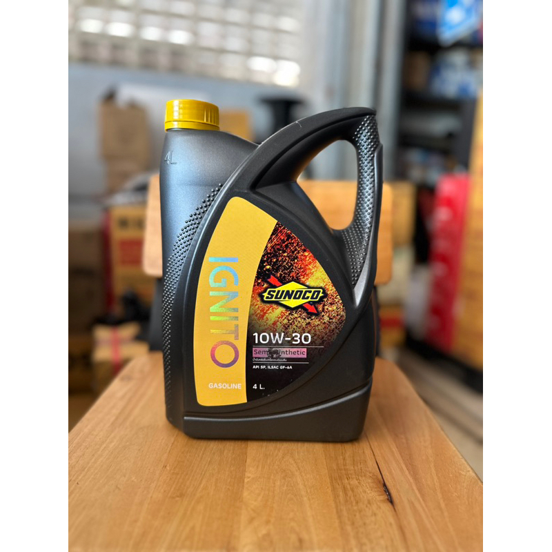 น้ำมันเครื่อง Sunoco Ignito 10w-30 ขนาด 4ลิตร | Shopee Thailand