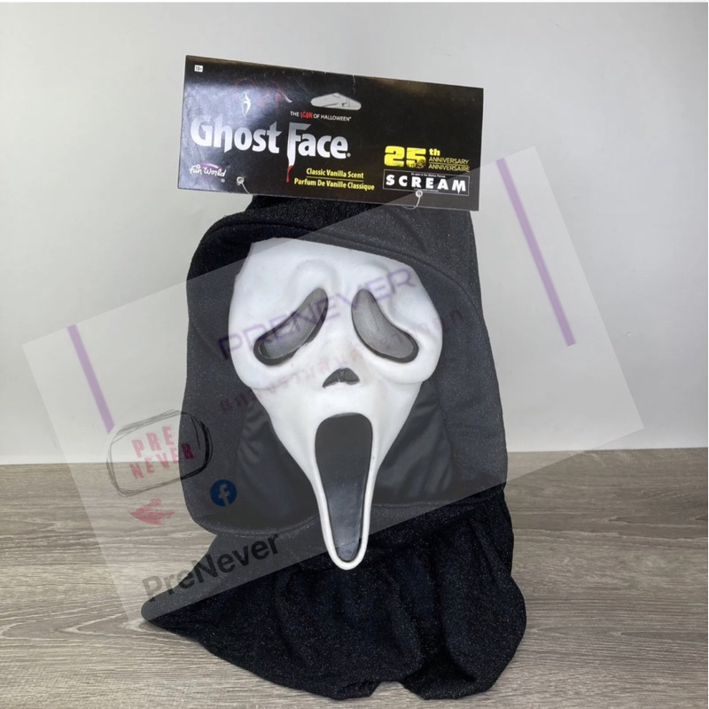 [พร้อมส่ง]Scream Mask 25th Anniversary ฉลองครบรอบ25ปี | Shopee Thailand