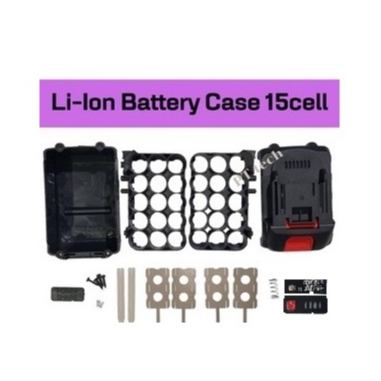 Li-Ion Battery Case 15cell เคสแบตเตอรี่ สำหรับเครื่องมือไฟฟ้าไร้สาย ...