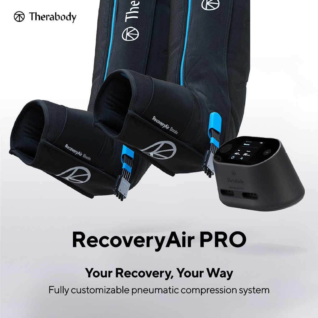 Therabody RecoverAir PRO - Recovery Pneumatic Compression System - by ...