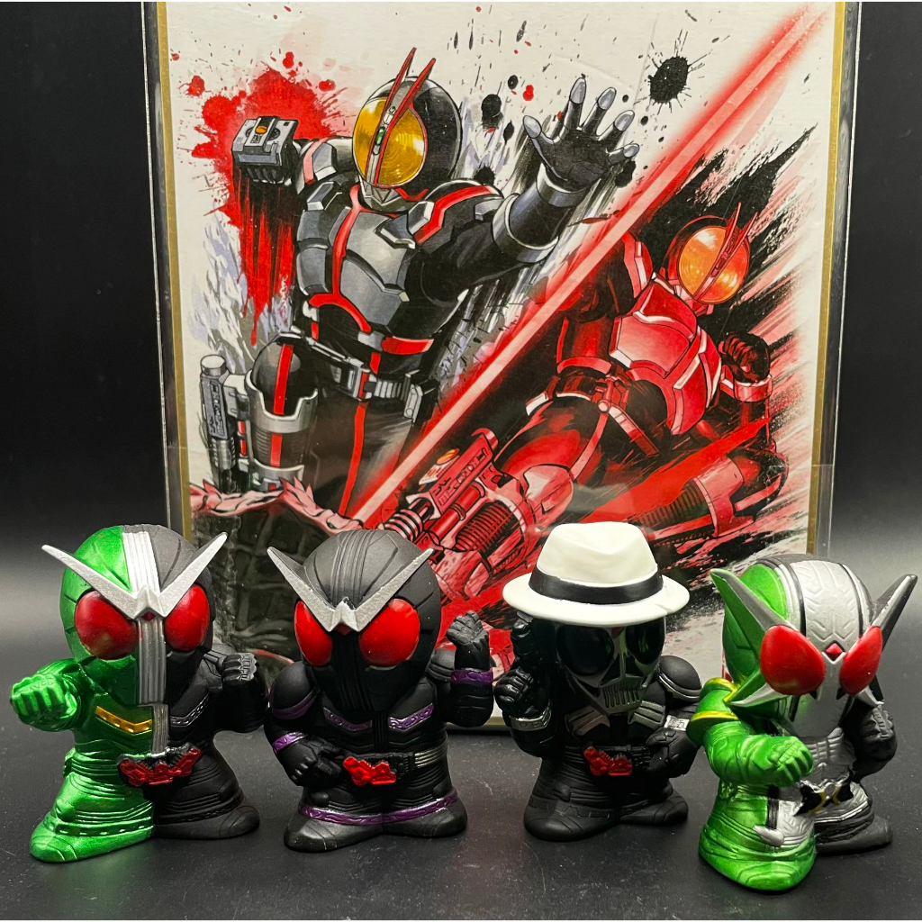 โมเดล มาสไรเดอร์ kamen rider bandai finger SoftVinyl SD สวมนิ้ว คาเมนไร ...