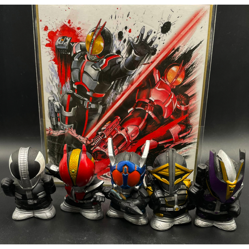โมเดล มาสไรเดอร์ kamen rider bandai finger SoftVinyl SD สวมนิ้ว คาเมนไร ...
