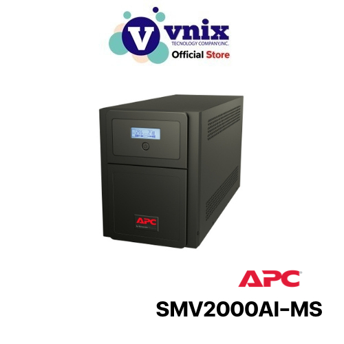 SMV2000AI-MS เครื่องสำรองไฟฟ้า APC Easy UPS 2000VA/1400Watt,Universal Outlet,Pure Sine Wave By ...