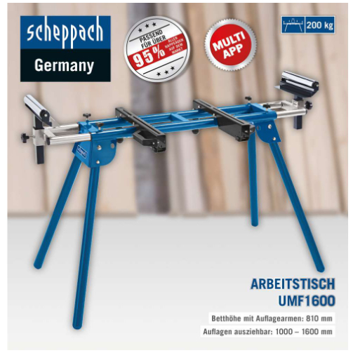 SCHEPPACH ขาตั้งเลื่อยองศา UMF1600 สำหรับ แท่นตัดองศา by scheppach ...