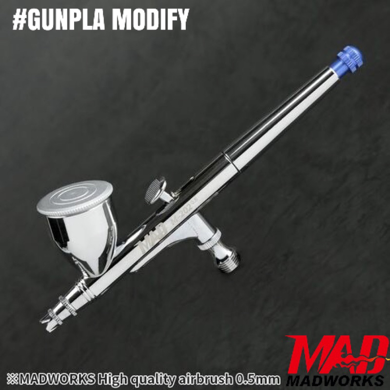 MADWORKS M-202+ High Quality Airbrush แอร์บรัชคุณภาพสูง ขนาดหัว 0.5 mm | Shopee Thailand