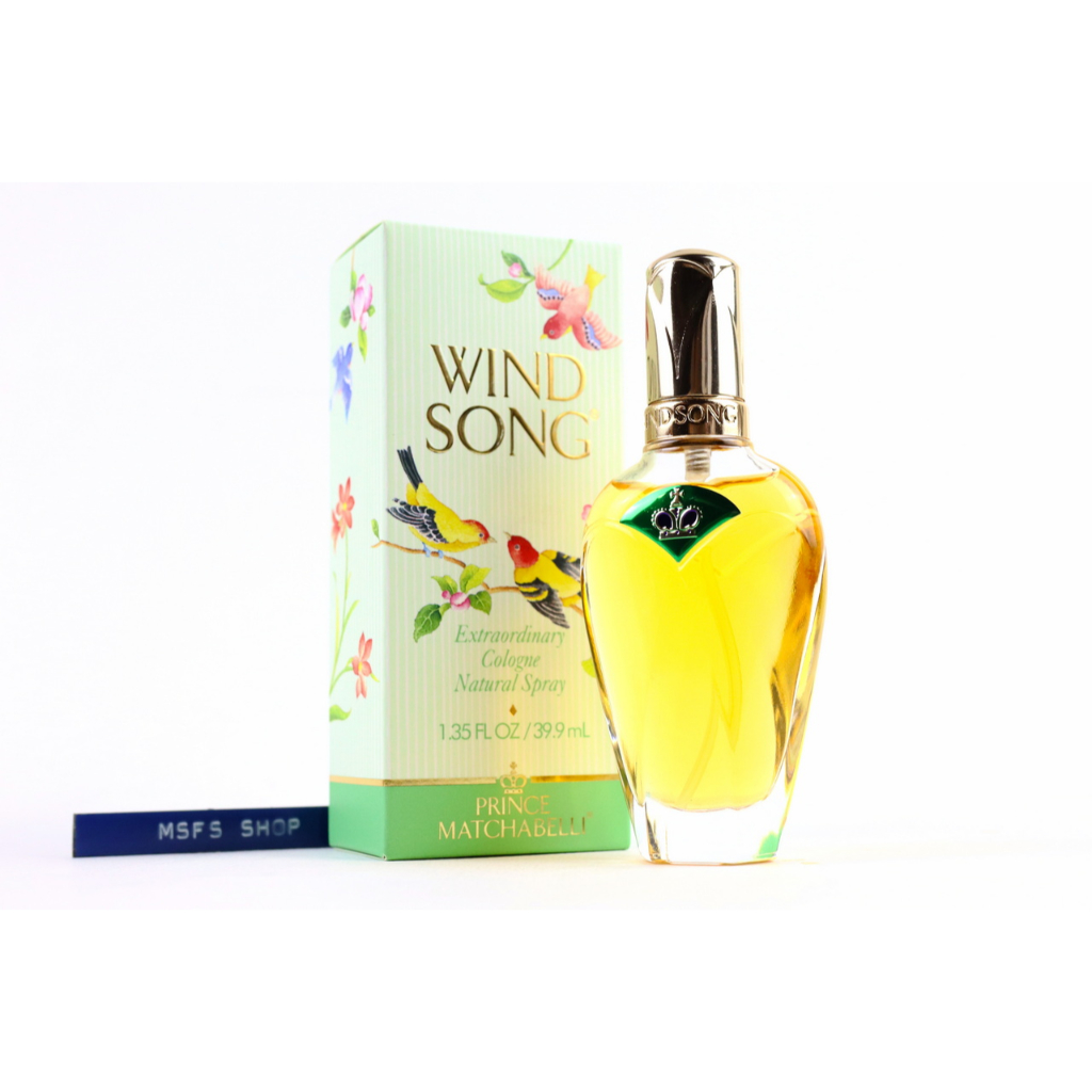 Prince Matchabelli Wind Song Cologne 39.9ml - น้ำหอม Vintage | Shopee ...