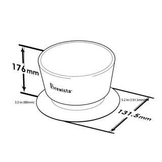 Home Barista Brewista Dripper - "Smart Dripper" (300ml) | Shopee Thailand