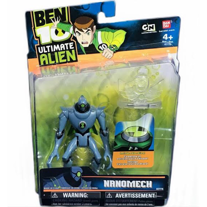 BEN 10 ULTIMATE ALIEN NANOMECH ACTION FIGURE 4 INCH WITH ULTIMATRIX DISC NIP | Shopee Thailand