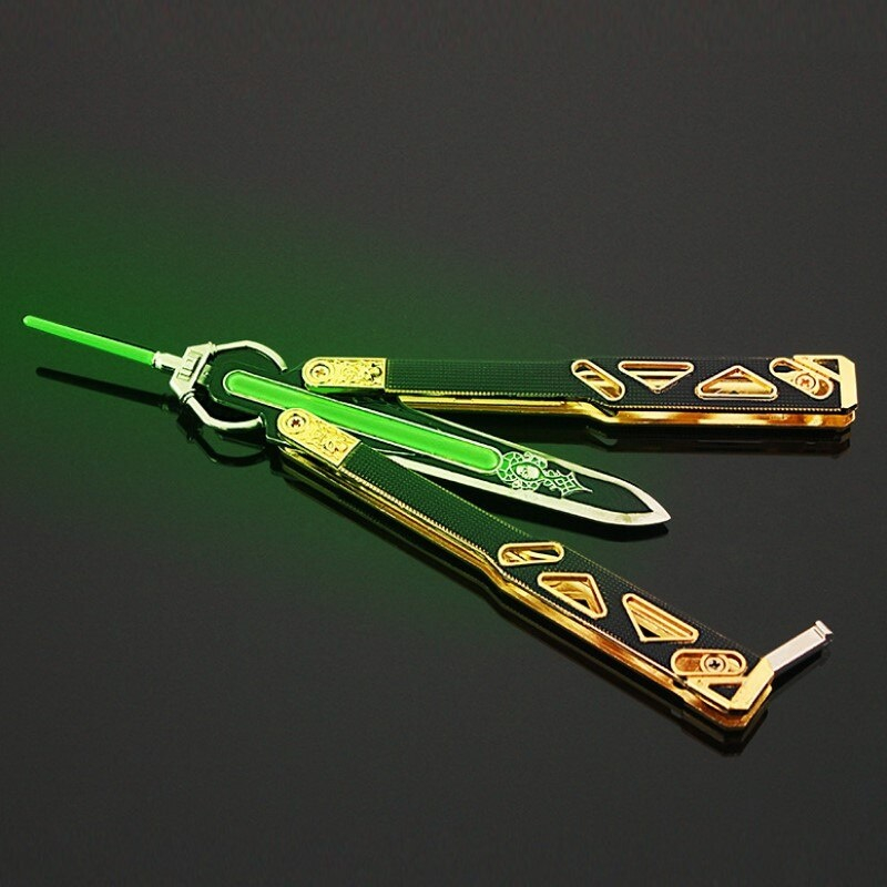 โมเดล Apex Legends Octane Heirloom knife วัสดุเหล็ก ขนาด 22 cm. เรือง ...