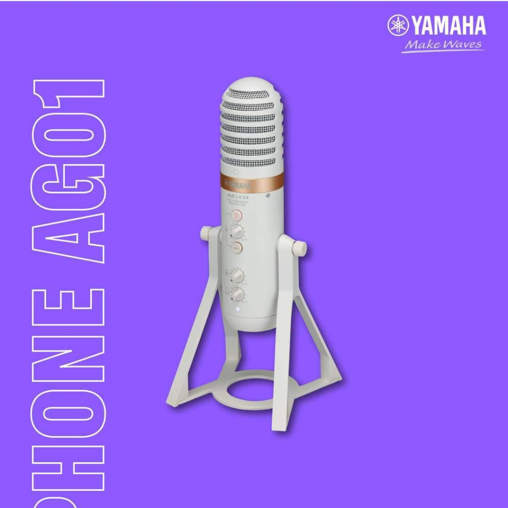 YAMAHA AG01 Live Streaming Microphone | Shopee Thailand