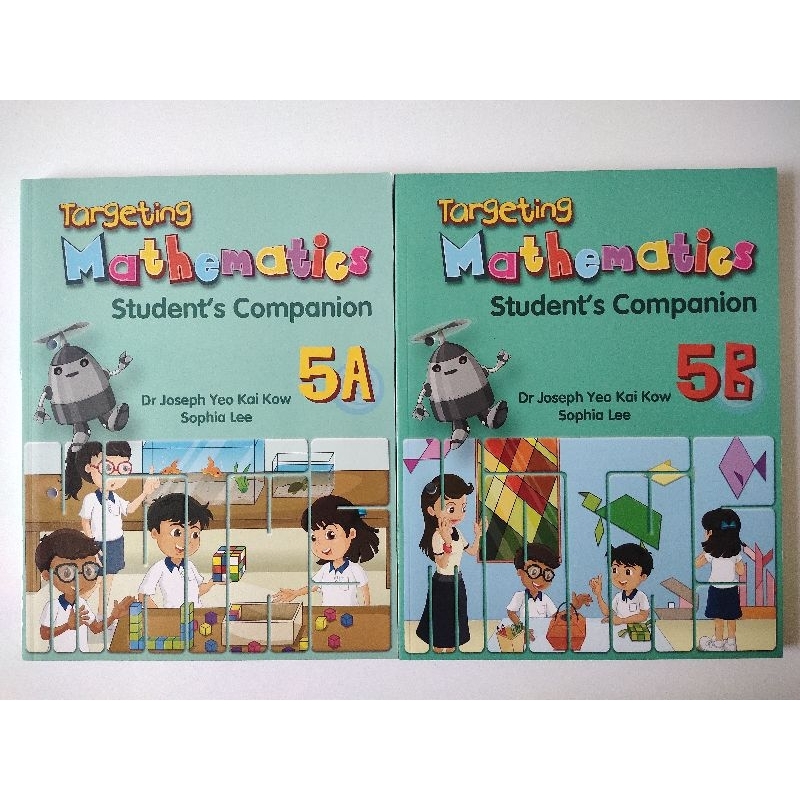 (ป5) targeting Maths student's book (5A, 5B = 2 เล่ม) +เฉลย | Shopee ...