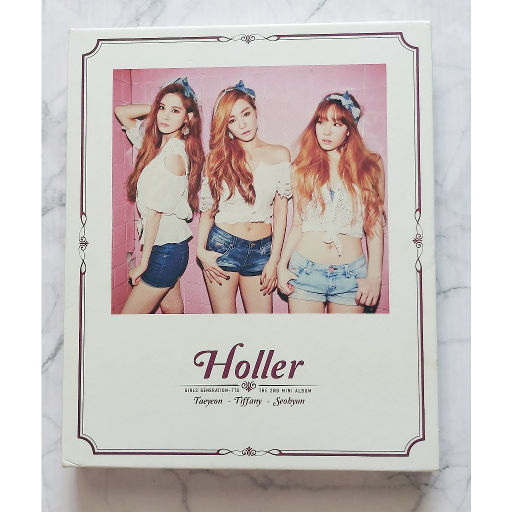 อัลบั้ม Girls' Generation TTS - Holler Album แกะแล้ว ไม่มีการ์ดสุ่ม ไม่ ...