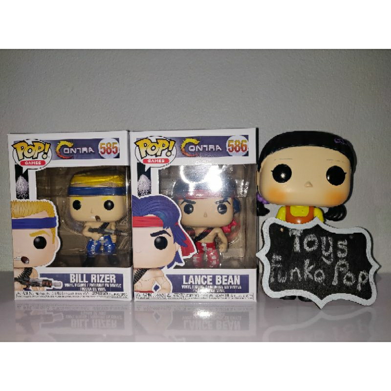 Funko Pop Games Contra : คู่ Contra Bill Rizer & Lance Bean | Shopee ...