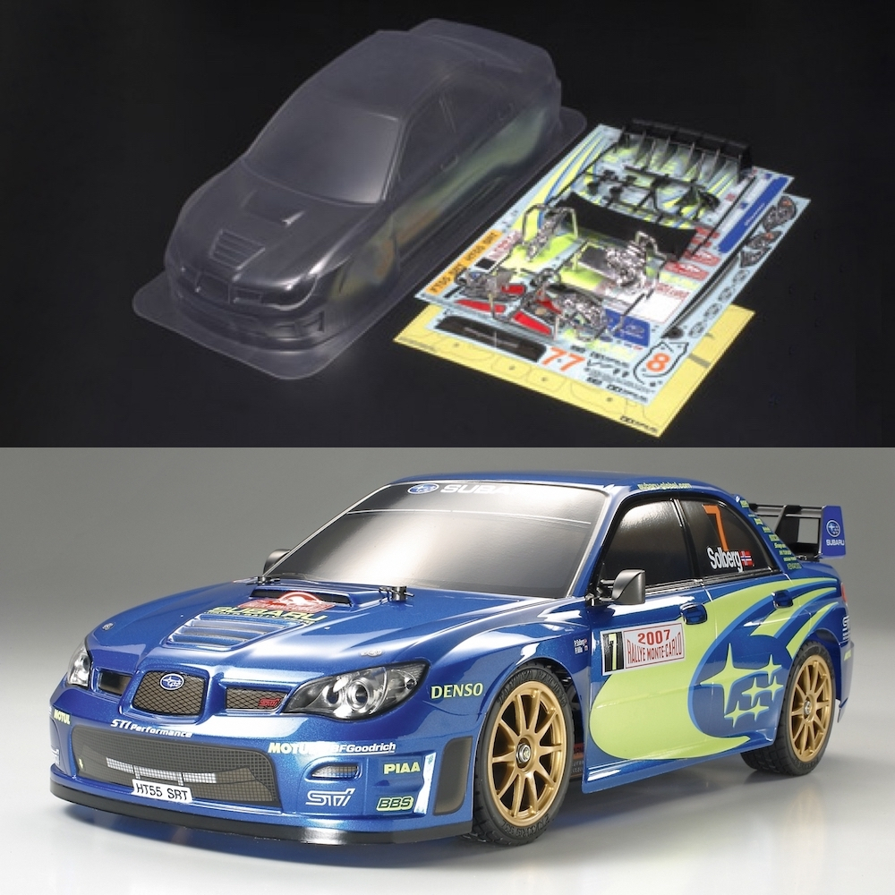 TAMIYA 51289 บอดี้ SUBARU IMPREZA WRC '07 ยังไม่ได้ตัดเจาะและทำสี (มี ...