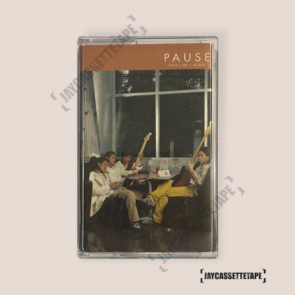 วงพอส Pause อัลบั้ม Push (Me) Again เทปเพลง เทปคาสเซ็ท Cassette Tape ...