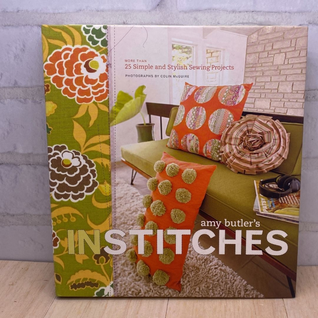 หนังสืองานฝีมือ ภาษาอังกฤษ Amy Butler’s In Stitches มีแพทเทิร์นพับใน ...