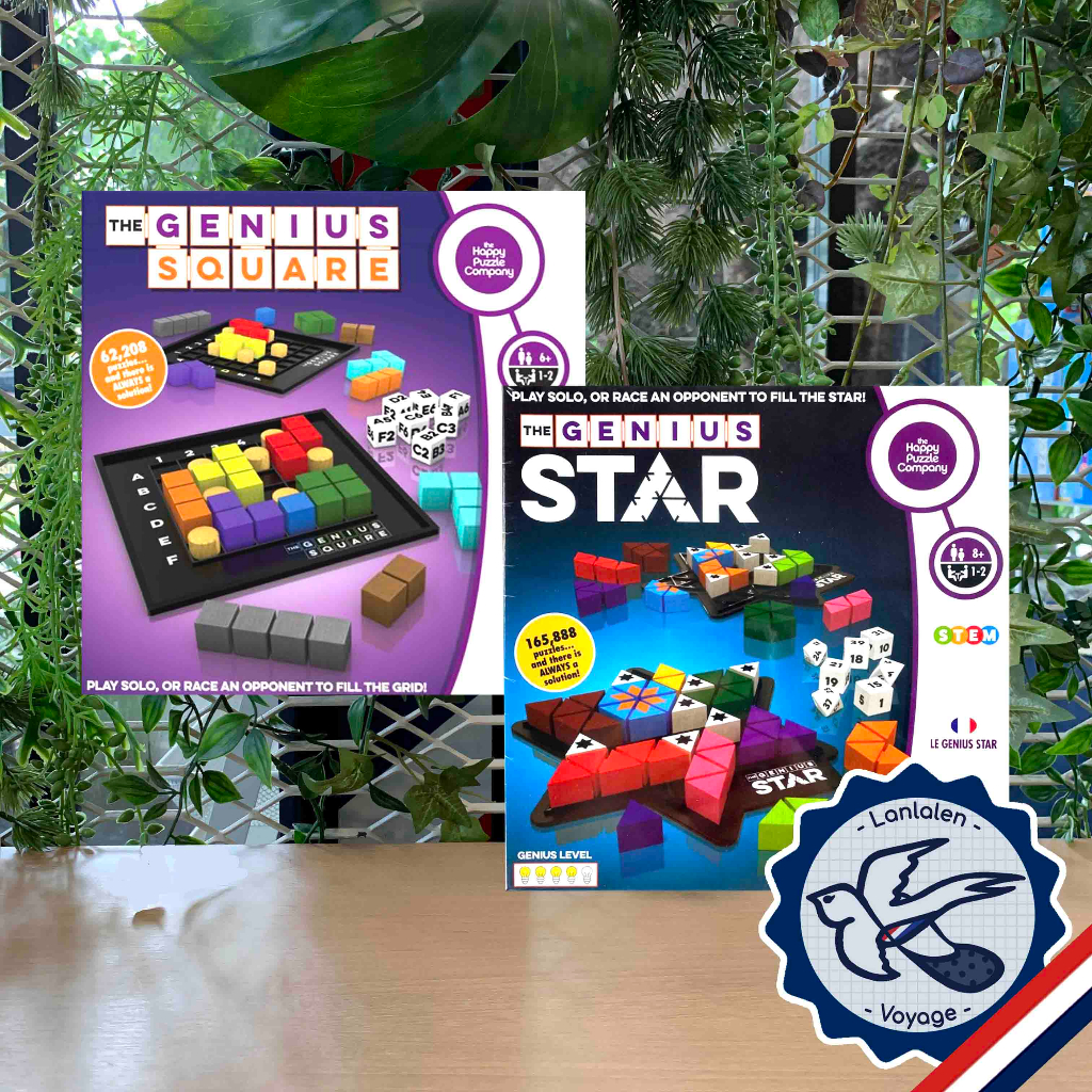 The Genius Square / The Genius Star ห่อของขวัญฟรี [Boardgame] | Shopee ...