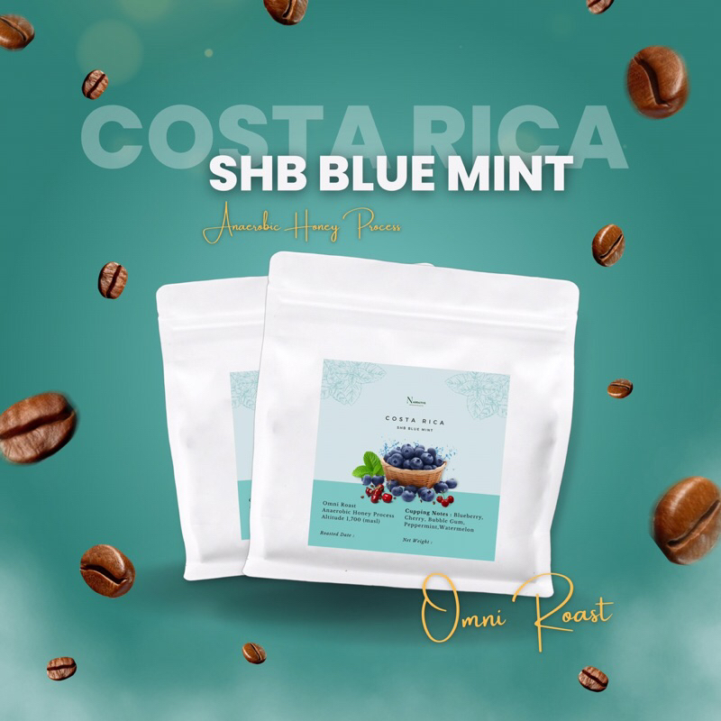 เมล็ดกาแฟ Costa Rica SHB Blue Mint - Omni Roast (Medium to Light ...