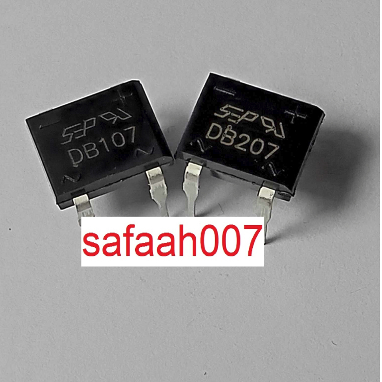 5ตัว Diode Bridge DB107 DB207 1A 2A 1000V ราคาต่อ 5 ตัว | Shopee Thailand