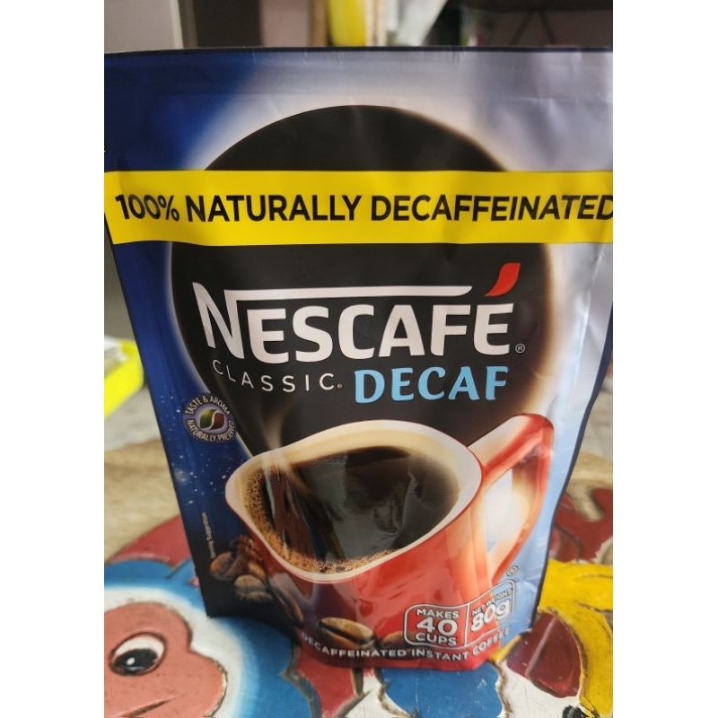 กาแฟสำเร็จรูป 80 กรัม Nescafe Classic Decaf Instant Coffee | Shopee ...