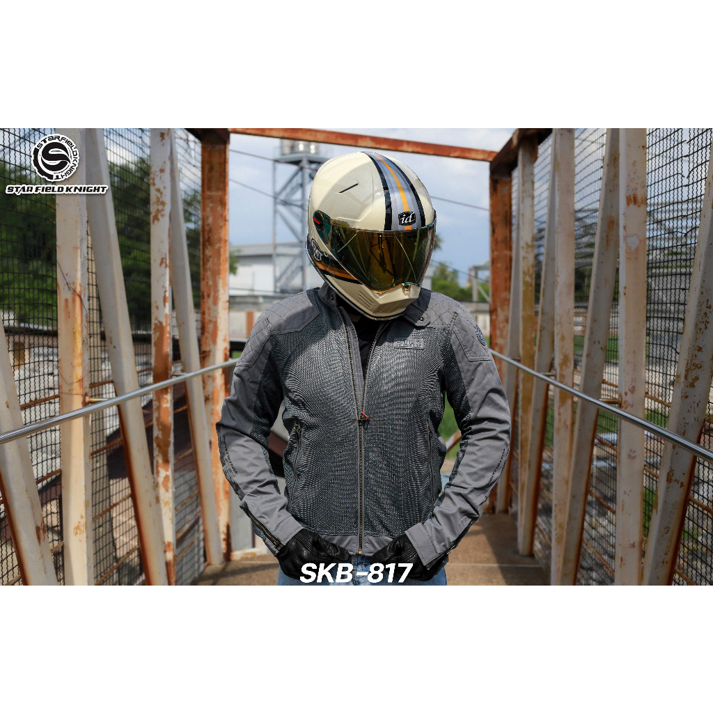 เสื้อการ์ดสำหรับขับขี่มอเตอร์ไซค์ STAR FIELD KNIGHT SKB-817 | 2 สี #SP.Bike(320SP) | Shopee Thailand
