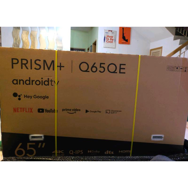 Brand New Original PRISM+ android Tv 65 inches | Shopee Thailand