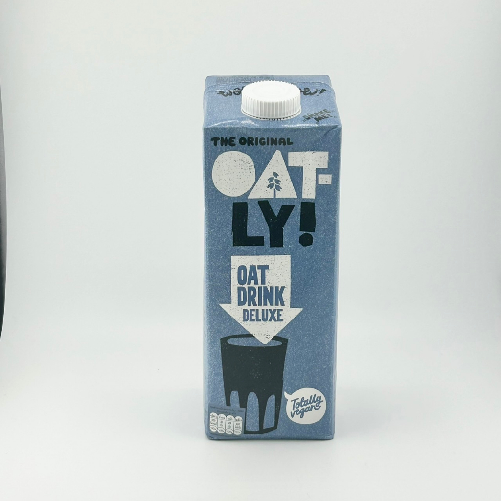 Oatly Oat Drink Deluxe โอ๊ต ดริ้งค์ เครื่องดื่มน้ำนมข้าวโอ๊ต ดีลักซ์ ตรา โอ๊ตลี่ เลือกได้ 2 ขนาด ...
