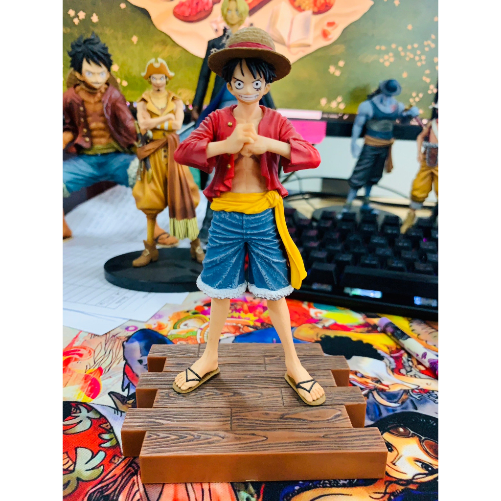 One Piece Luffy PVC Resin Japanese Action Figure ของแท้ ไม่มีกล่อง ...