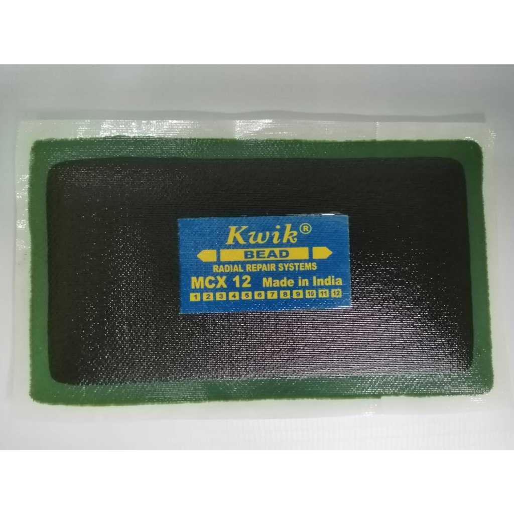 แผ่นปะยางเรเดียล MCX12 ขนาด 68×121mm. ขนาดบรรจุ 10 แผ่น/กล่อง | Shopee ...