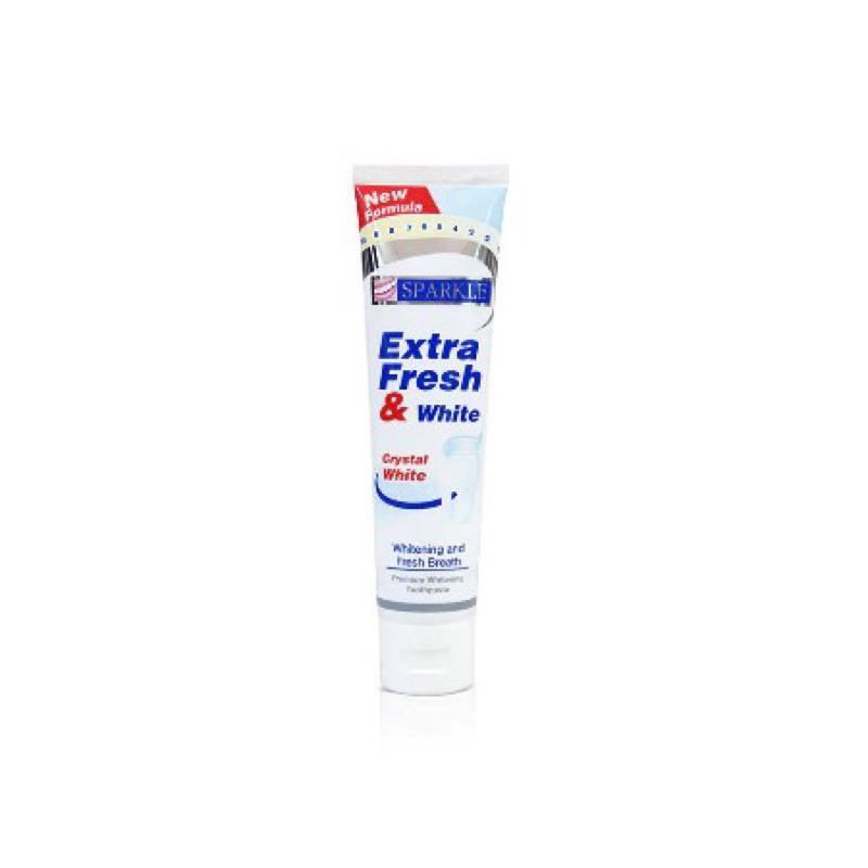 ยาสีฟัน สปาร์คเคิล SPARKLE EXTRA FRESH AND WHITE TOOTHPASTE 100กรัม ...